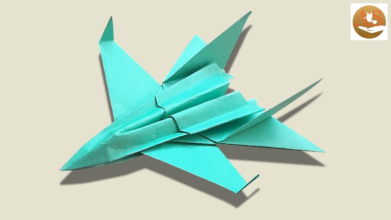 Papierflieger selbst basteln. Papierflugzeug falten - Beste Origami ...