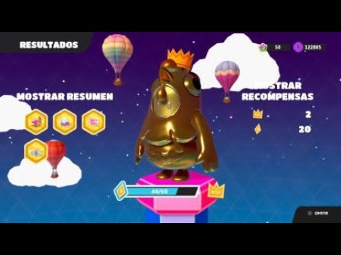 Fall Guys Golden Chicken triple crowns - YouTube