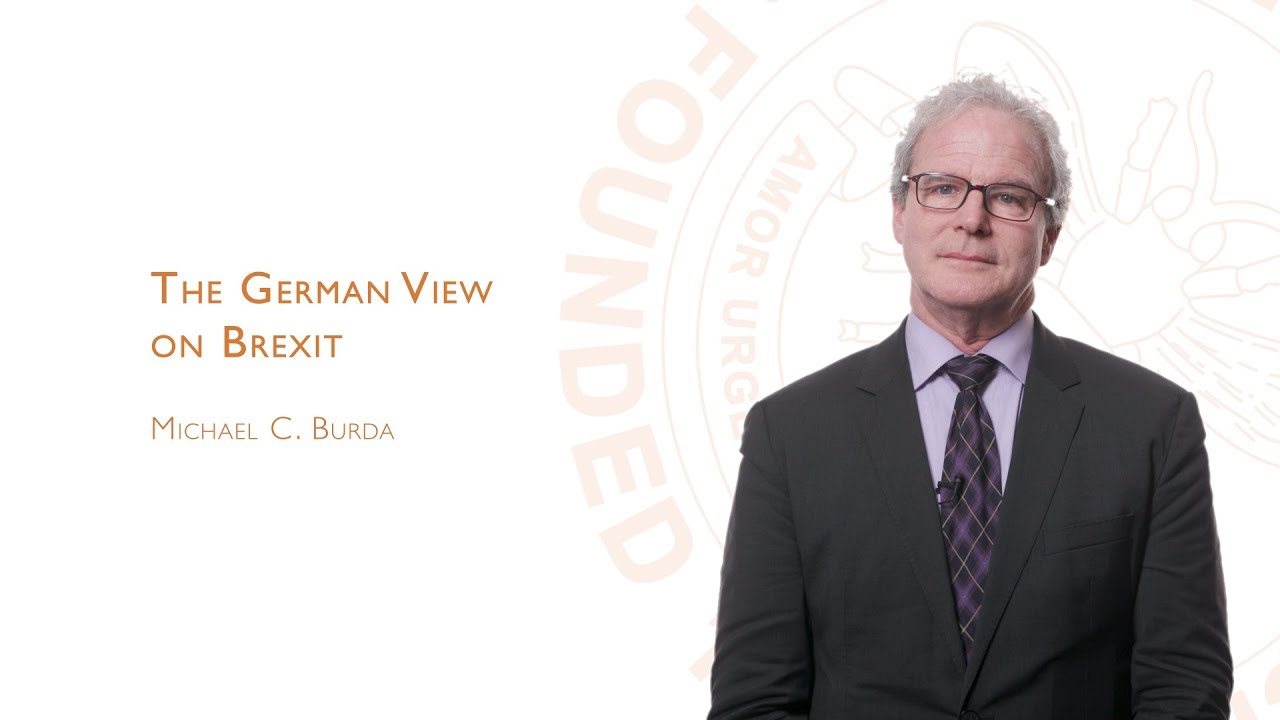 The German View on Brexit (Michael C. Burda) - YouTube