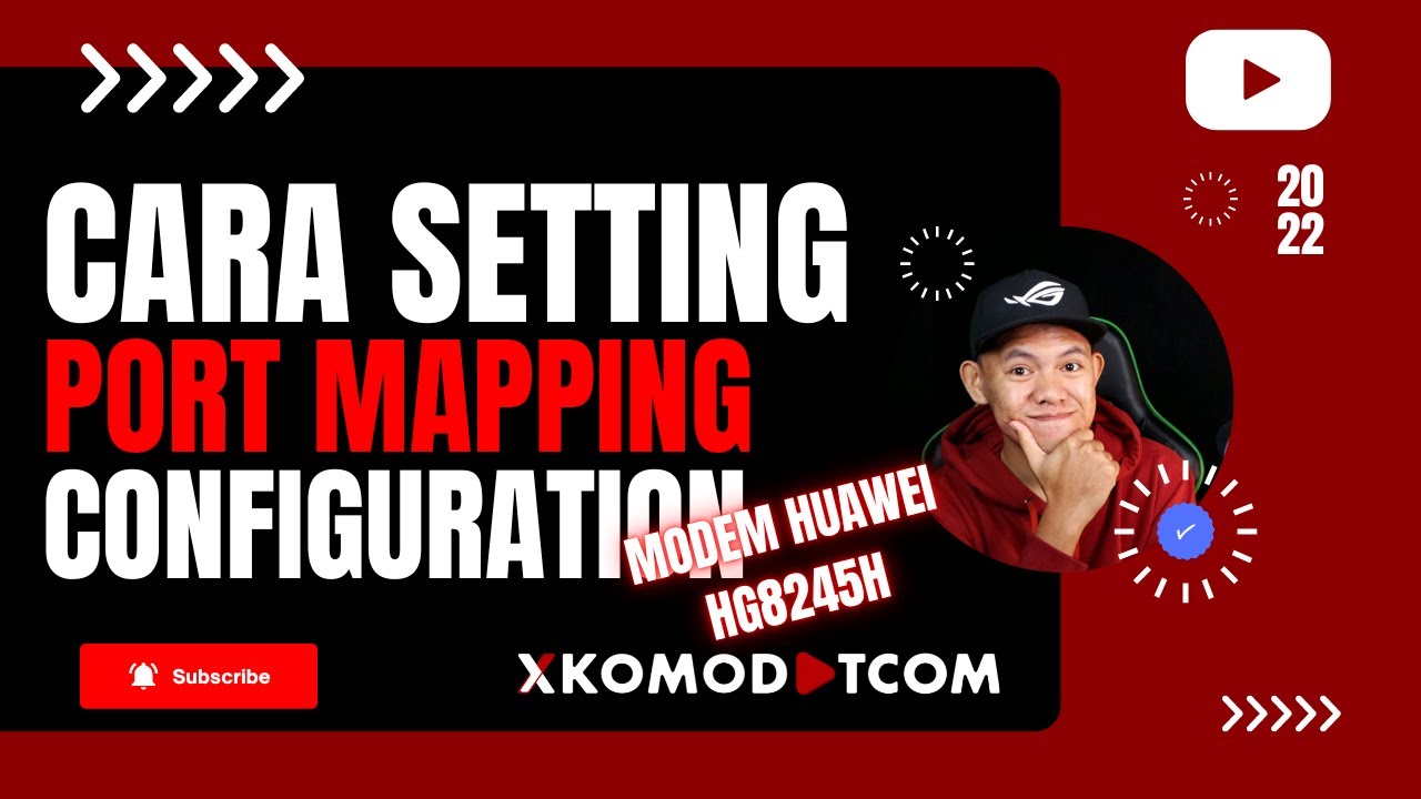Cara Setting Port Mapping Configuration Huawei HG8245H | Modem IndiHome ...