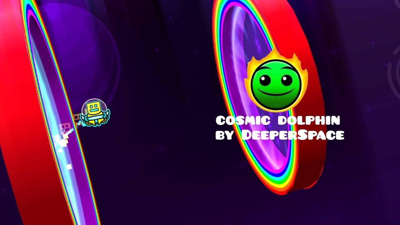 Best 3D Portals | Cosmic Dolphin by DeeperSpace | Geometry Dash 2.2 ...