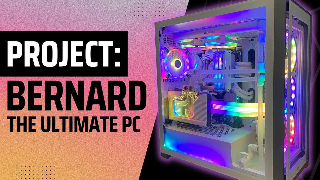 PROJECT BERNARD: The Ultimate Custom White PC // PIT Projects - YouTube