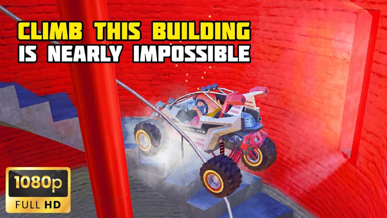 MOONWALKER CAR STRUGLE TO CLIMB THIS BUILDING | OFF THE ROAD HD OPEN ...