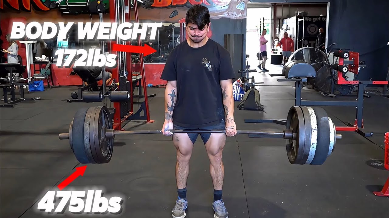 MAX OUT SESSION! How Much Can I Deadlift Over My Bodyweight? - YouTube