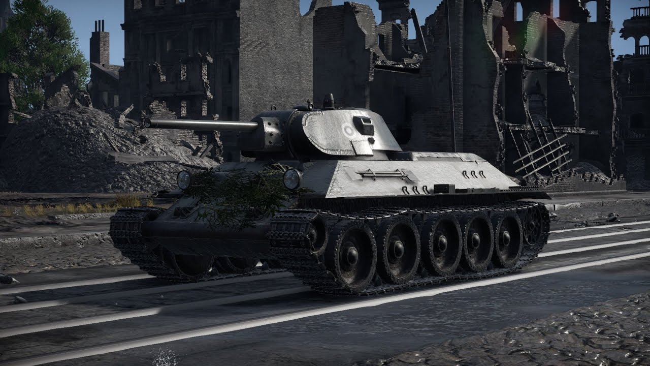 War Thunder Finnish T-34 and B18B gameplay - YouTube