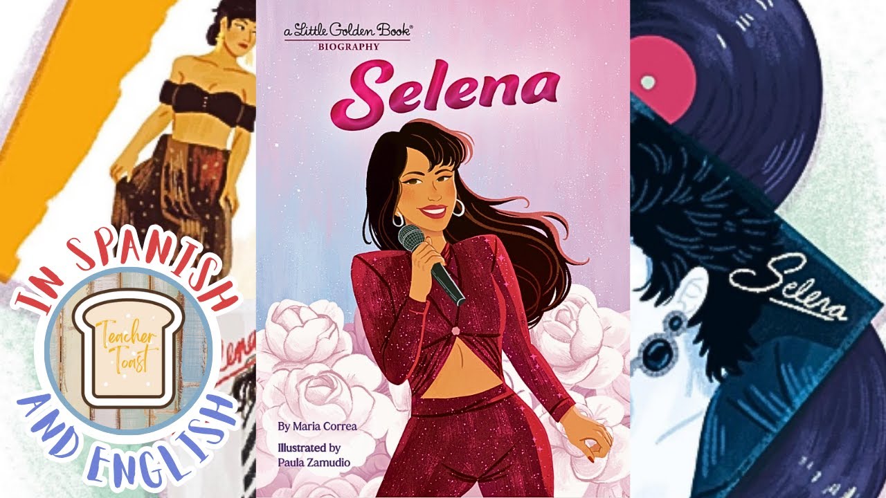 Selena Biography Read Aloud Book, Bilingual Books, Spanish & English ...