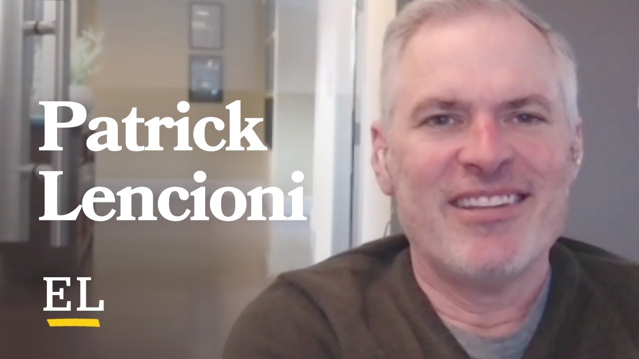 The Best Way to Increase Engagement - Patrick Lencioni - YouTube