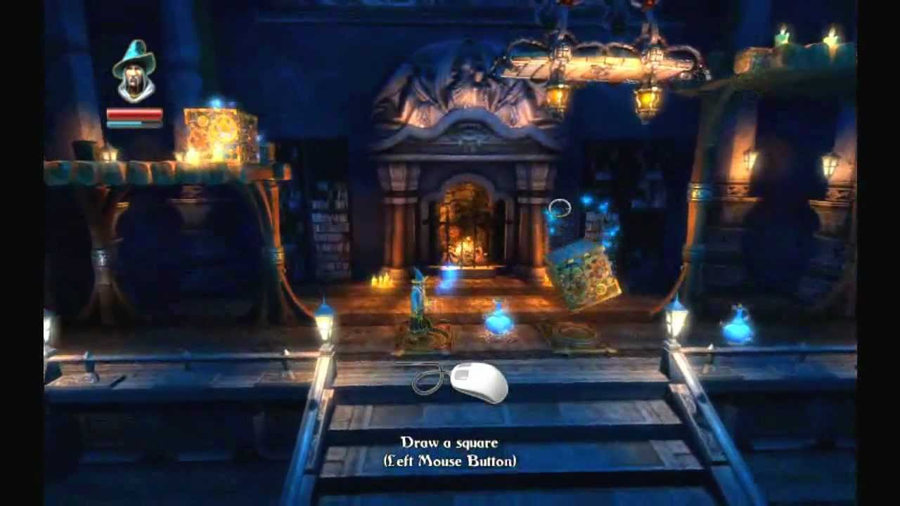 Trine intro and first level gameplay - YouTube