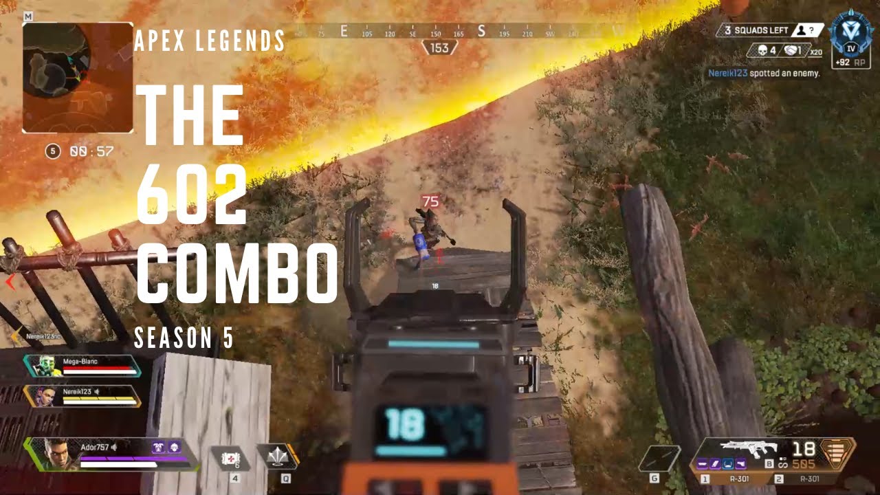 APEX LEGENDS S5 [RANKED] "The 602 Combo" - YouTube