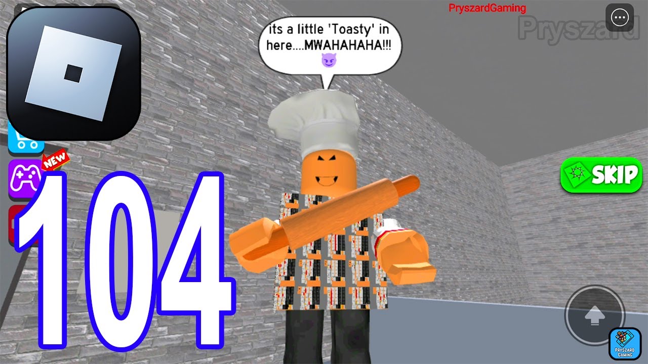 Roblox - Gameplay Walkthrough Part 104 Escape The Bakery Obby Try To ...