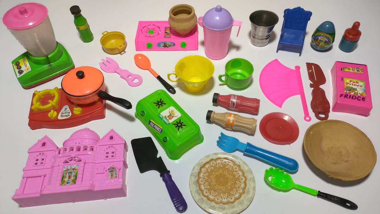 6 Minutes Satisfying With Unboxing hello kitty Mini Kitchen set ASMR ...