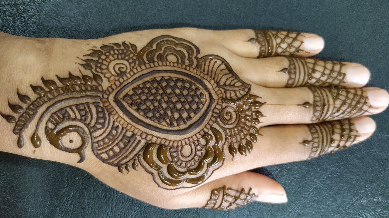 Beautiful Back Hand mehandi design #mehandi Soch #bridal mehandi ...