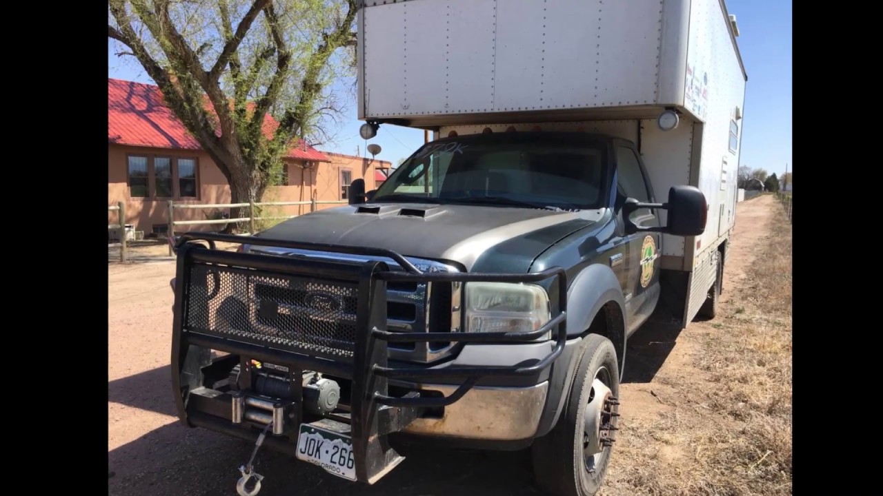 2006 Ford F550 4X4 Custom built RV Pueblo Colorado sell my rv today ...