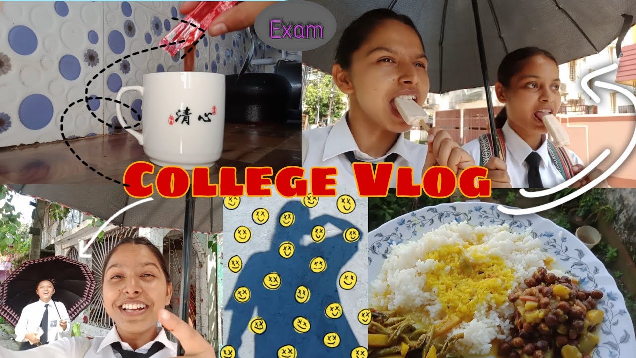 COLLEGE Vlog!!!📚😳🍒(Exam/Cooking/Explore/GoodNews) #exam #collegelife # ...