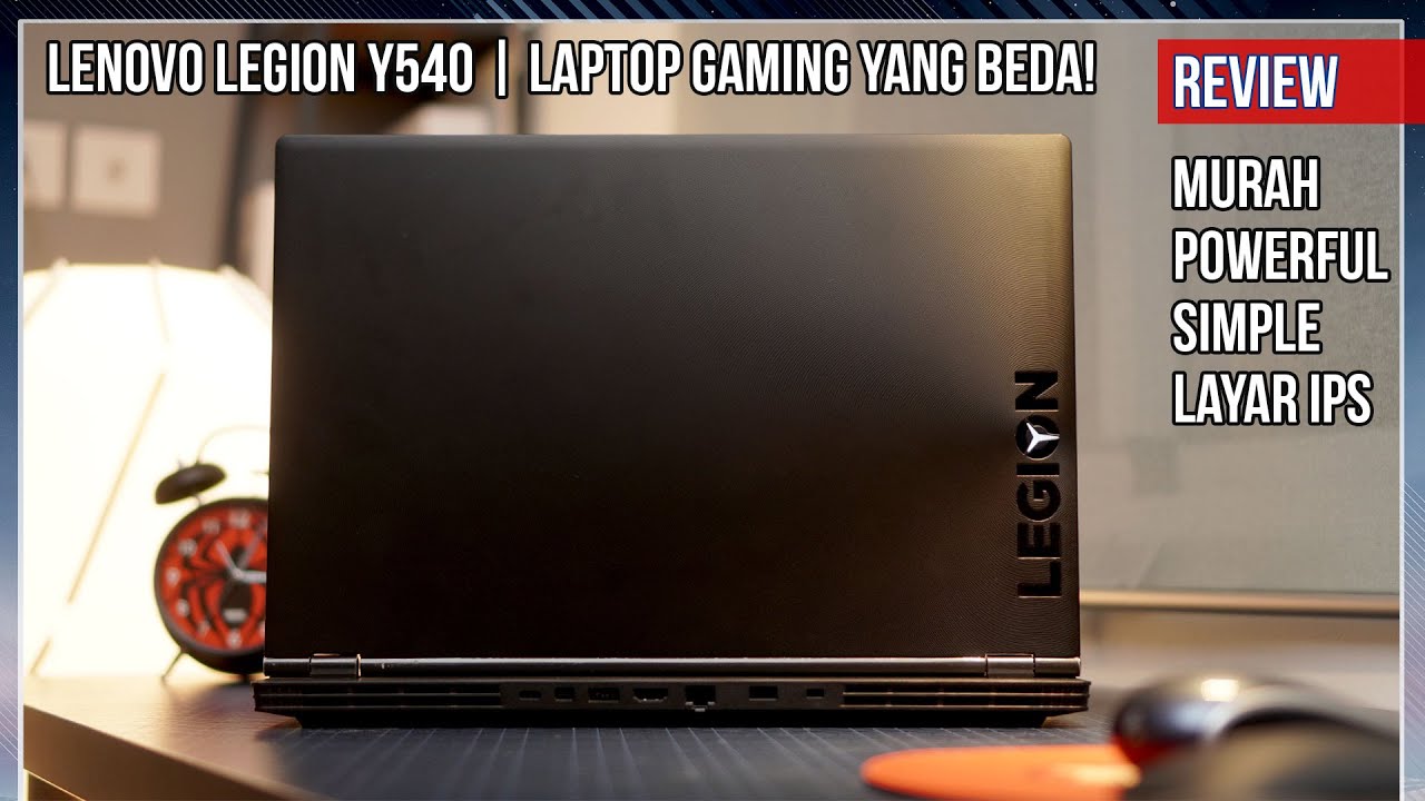 Lenovo Legion Y540 Review | Laptop Gaming Menarik! - YouTube
