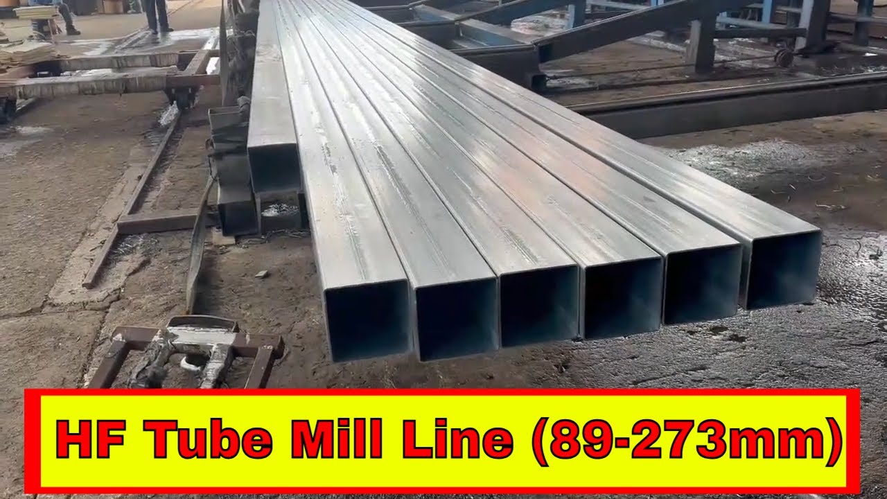 ERW Tube Mill Line | High-Frequency ERW Tube Mill Production Line - YouTube