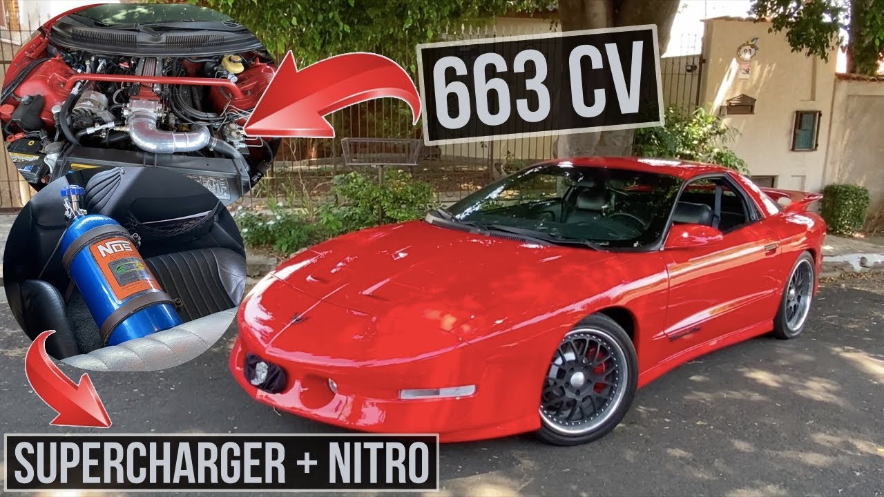 SHAZAM: PONTIAC TRANS AM ENTREGA 663 CV COM SUPERCHARGER E NITRO ...