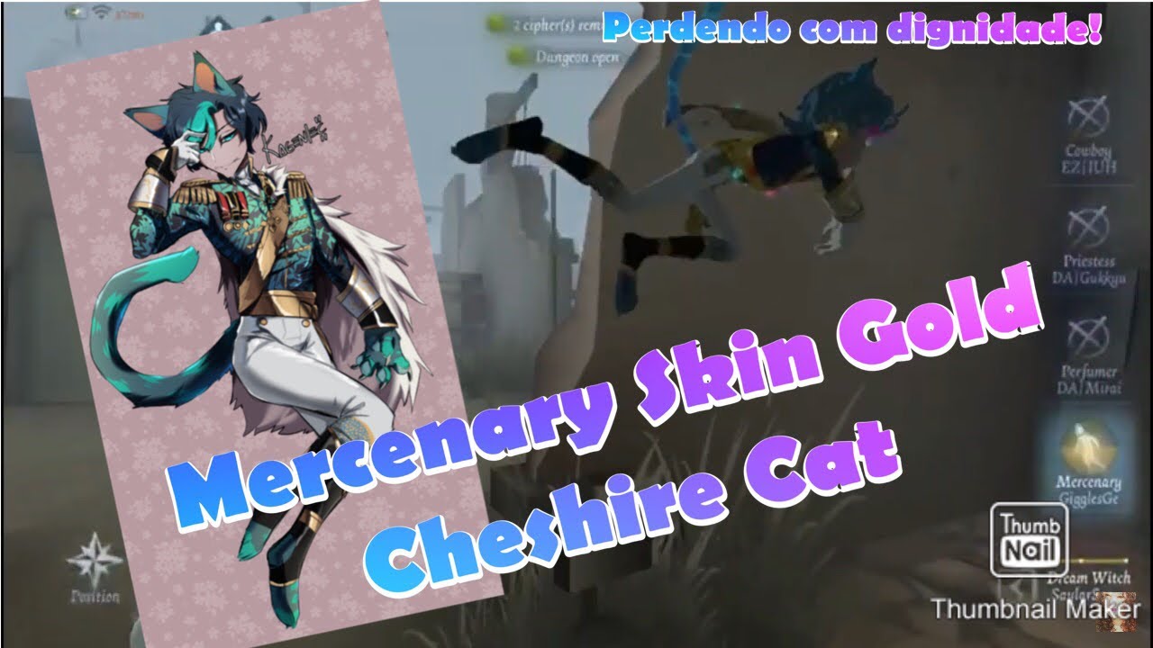 IDV- Mercenary Skin S Cheshire Cat. Perdi mas com dignidade! - YouTube