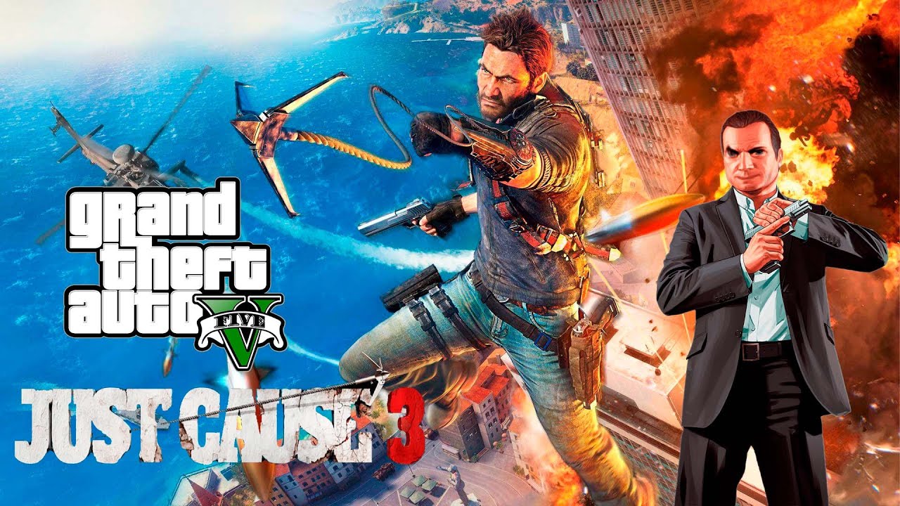GTA 5 - Just Cause 3 Mod + DOWNLOAD LINK - YouTube