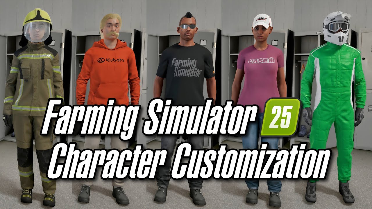 Farm Sim 25 - Character Customization - YouTube