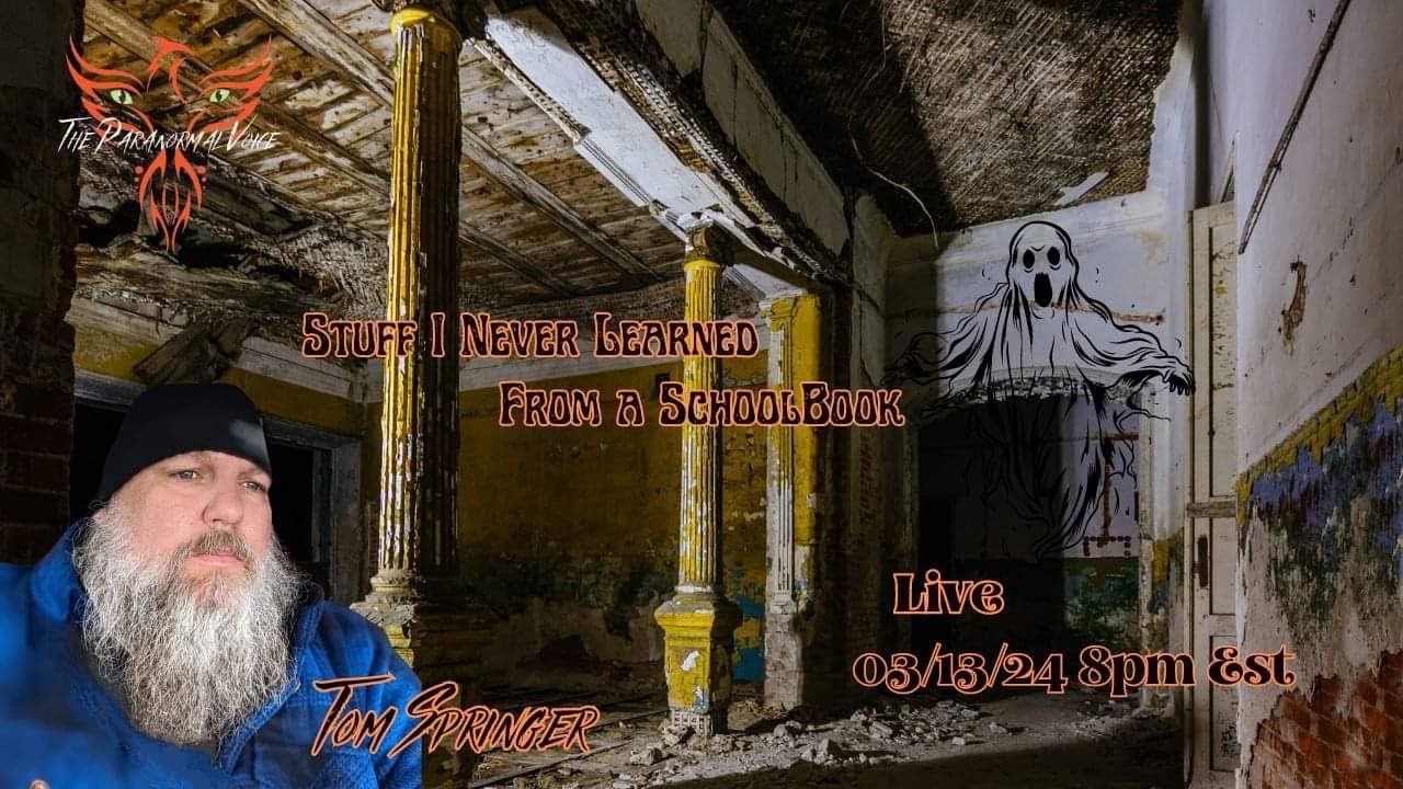 Tom Springer Stuff I never learned from a Schoolbook - YouTube