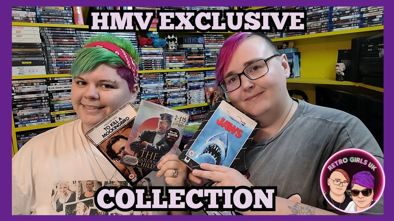 Hmv Exclusives Complete Collection Retro Girls Uk Hmv Exclusive Dvds Blurays Vhs Youtube