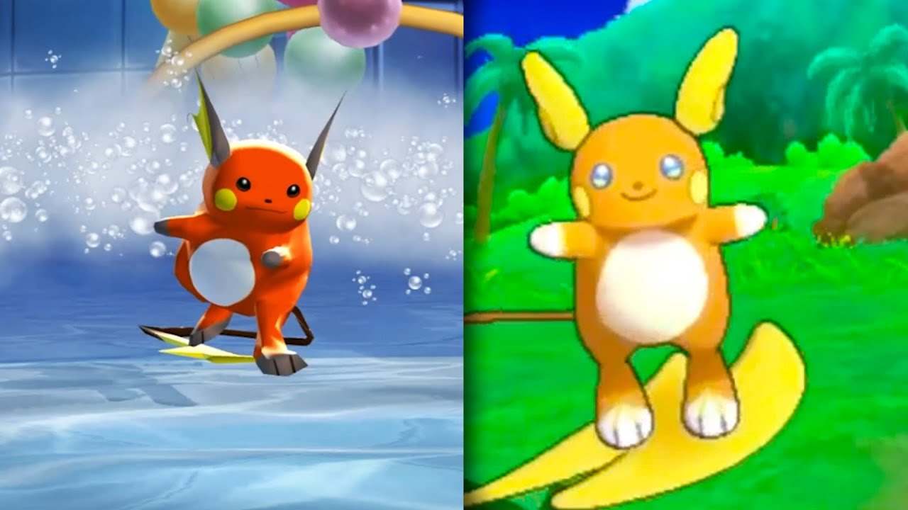 This Pokemon has always been able to surf - YouTube