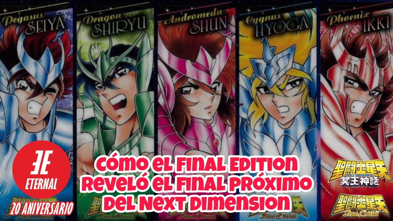 ¡La Final Edition reveló que el Next Dimension se va a terminar pronto ...