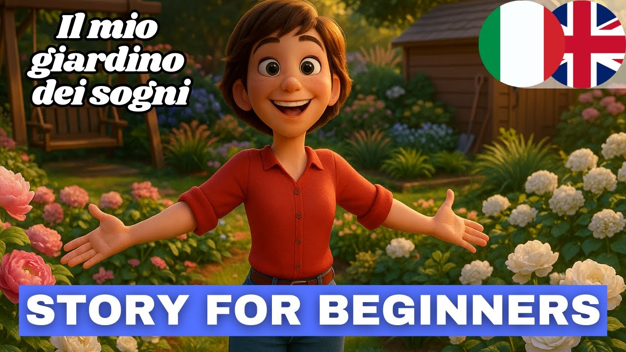 START LEARNING ITALIAN with a simple story (A1-A2) - YouTube