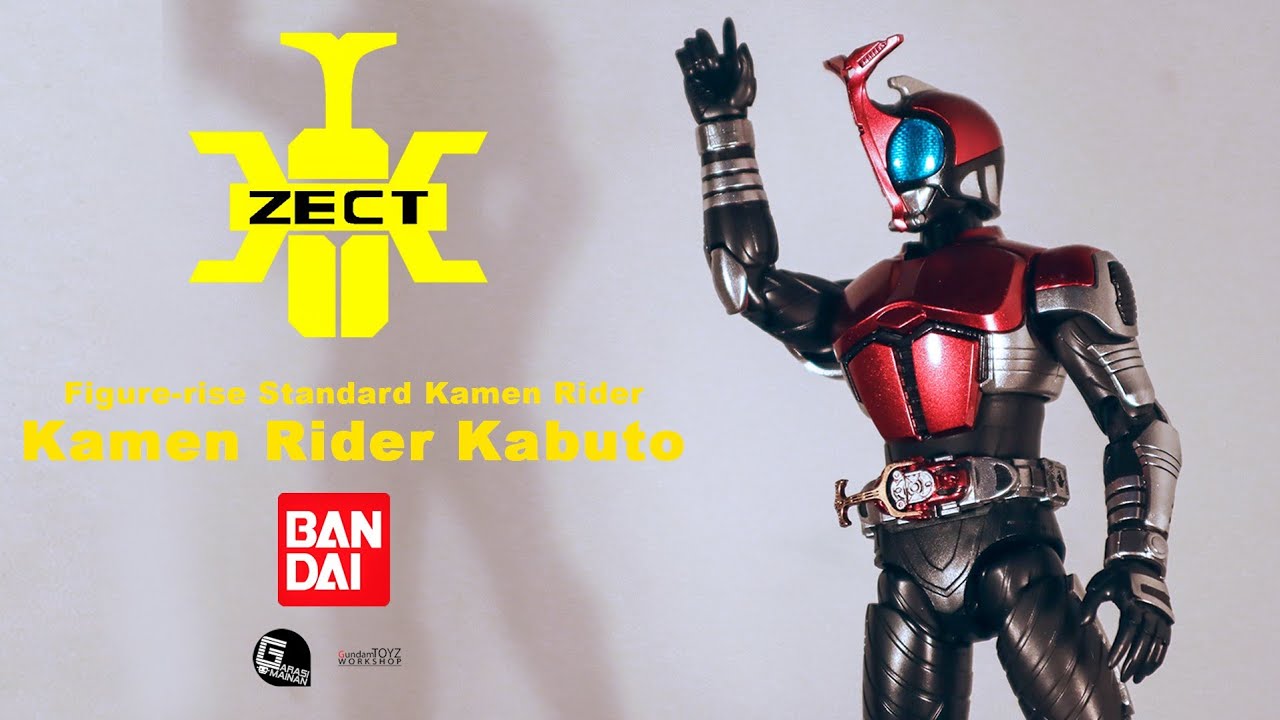 Kamen Rider KABUTO, Figure-rise Standard. CUSTOM PAINT - YouTube