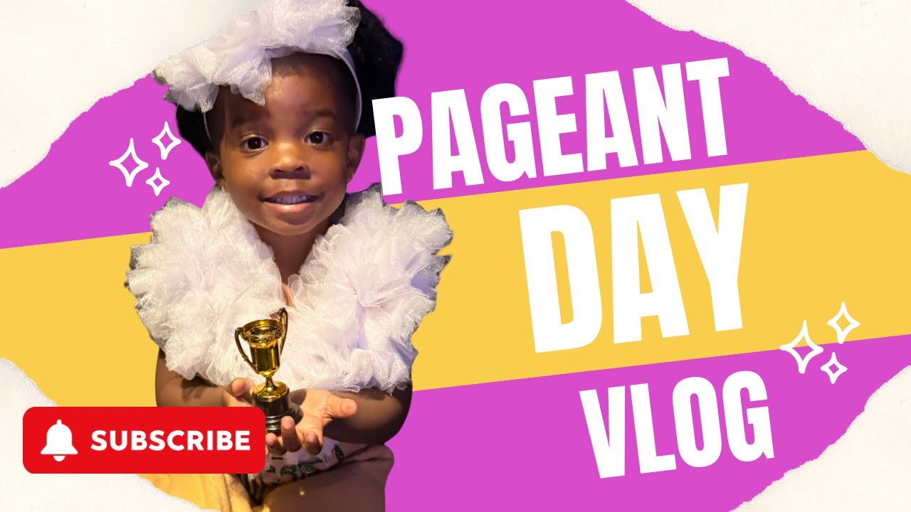 Pageant Day with my Toddler 👑 Behind the scenes ACTION - YouTube