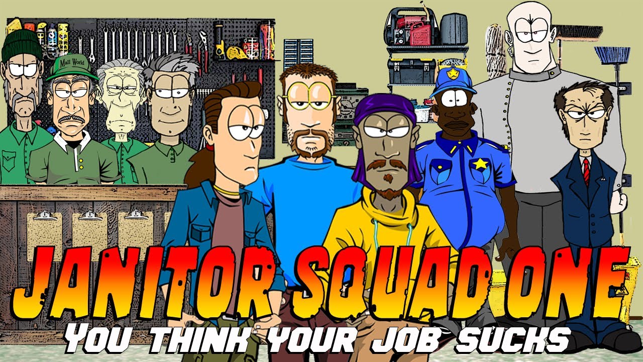 Janitor Squad One (JS1) Animated Series Pilot By YoJoeJerk - YouTube
