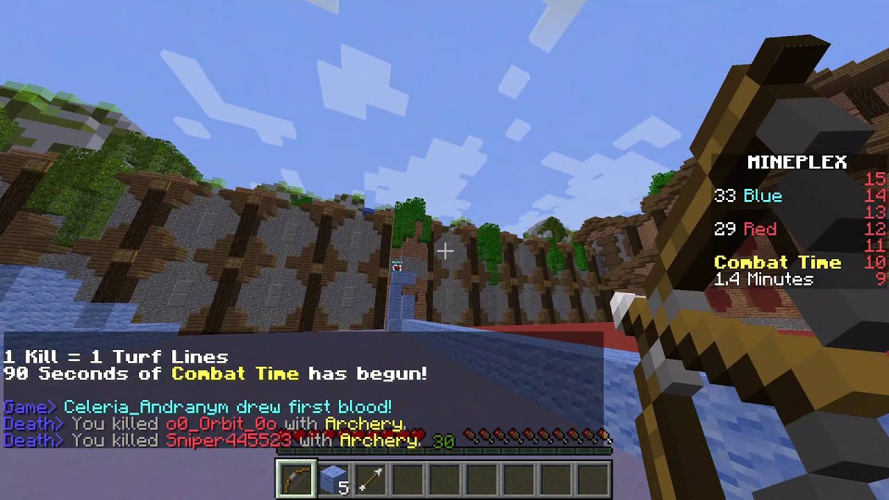 Mineplex Turf Wars Perfect Game - YouTube