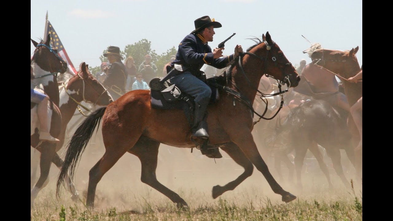 Riding the Trail of Custer's 7th Cavalry - at U.S. Cavalry School - YouTube