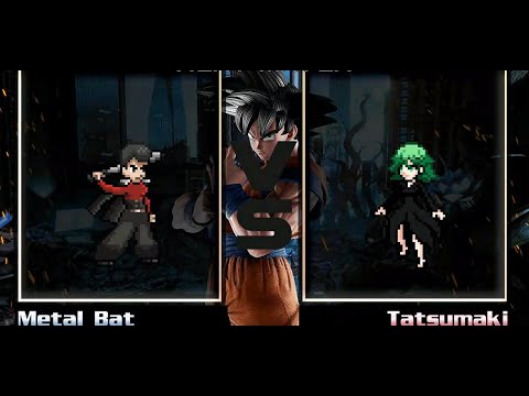 Metal Bat Vs Tatsumaki Jump Force Mugen Infinite Energy - YouTube