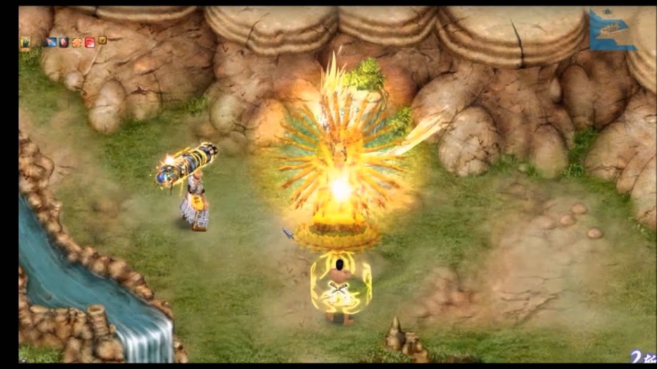 Conquer Online - Epic Monk Combo Skill Idea - YouTube