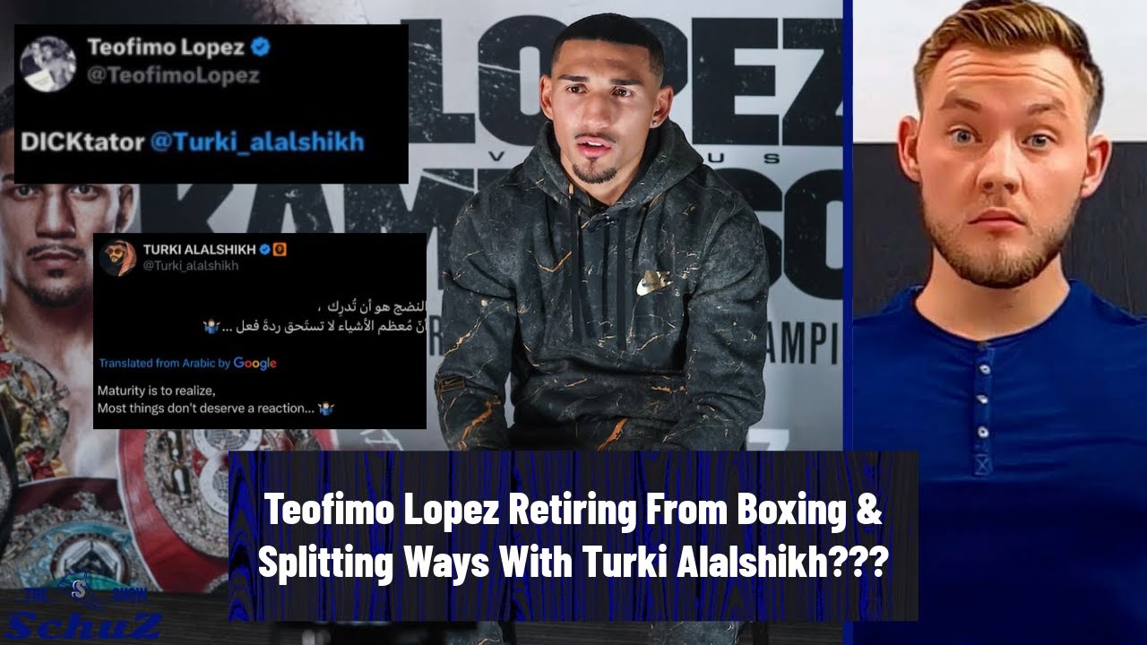 Teofimo Lopez Retiring From Boxing & Splitting Ways With Turki ...