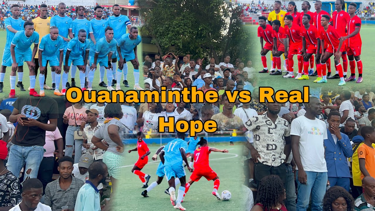 Moun okap pran lari😱🙆‍♀️Real Hope Champion sou Ouanaminthe FC nan penal ...