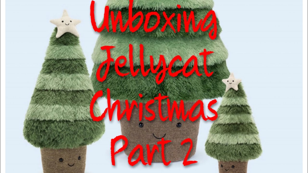 Unbox Jellycat Christmas with me! Part 2!! - YouTube