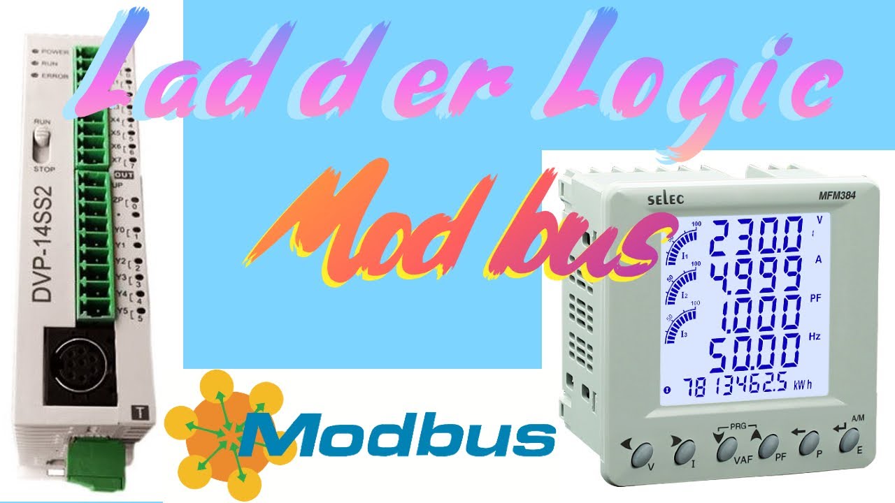 Modbus communication between delta PLC and selec Energy meter (Program ...