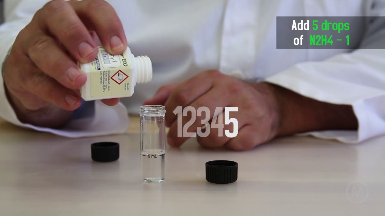 MARICHEM MARIGASES - Hydrazine Test Kit - YouTube