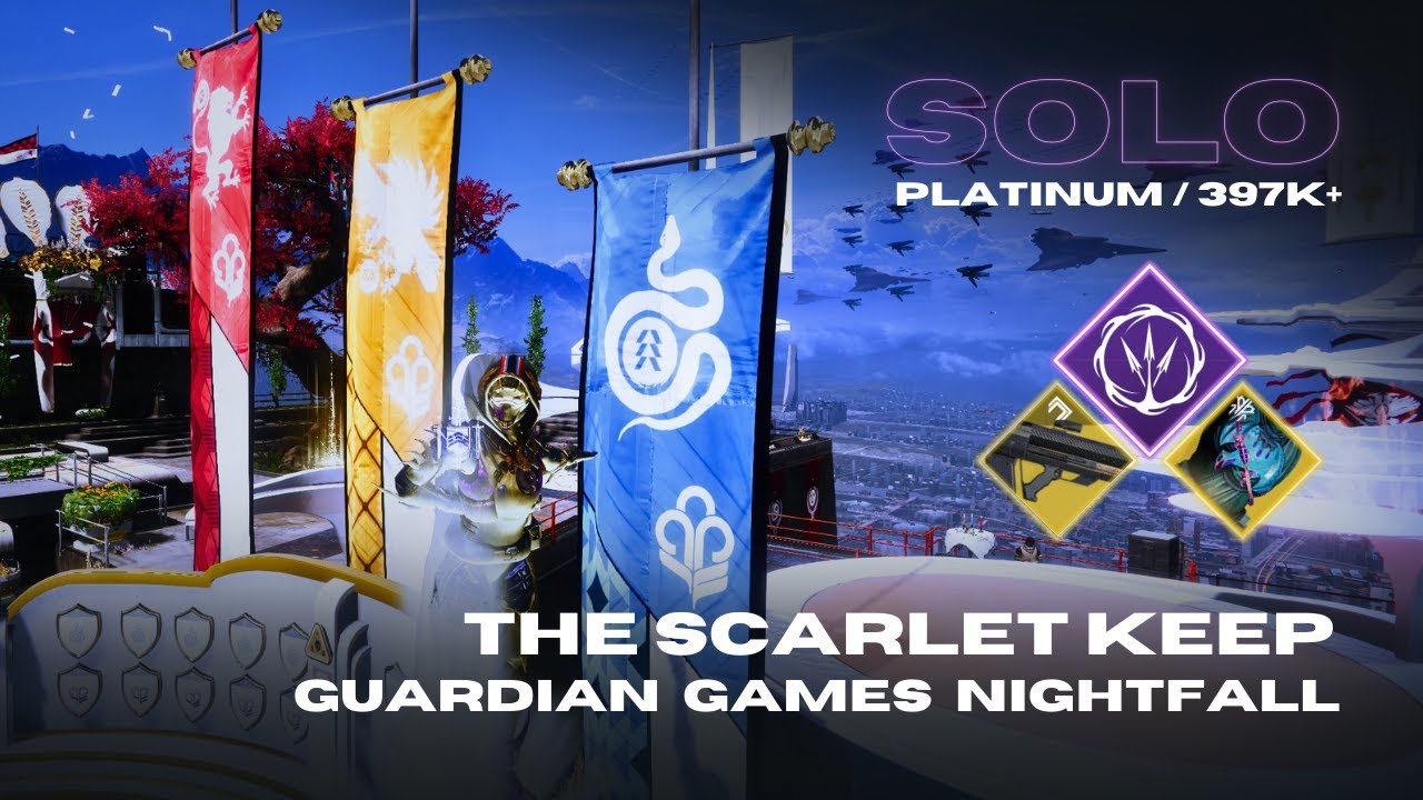 Solo Guardian Games Platinum Score 397k+ "The Scarlet Keep" - Season of ...