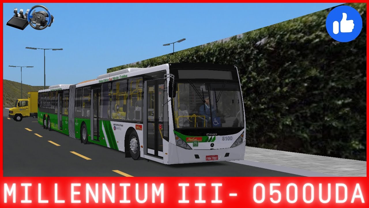 🔴[OMSI 2 4K] Millennium III O500UDA [PADRÃO METRA] pela LINHA 5727 ...