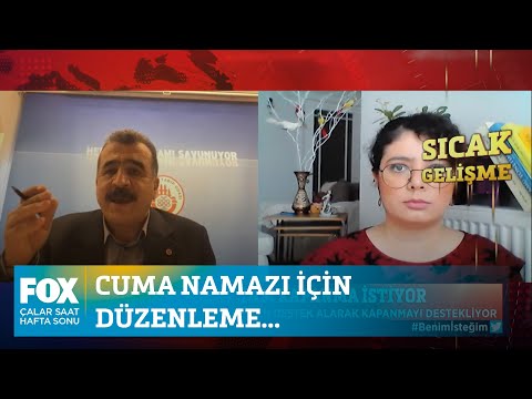 Cuma namazı için düzenleme... 21 Kasım 2020 İlker Karagöz ile Çalar Saat Hafta Sonu