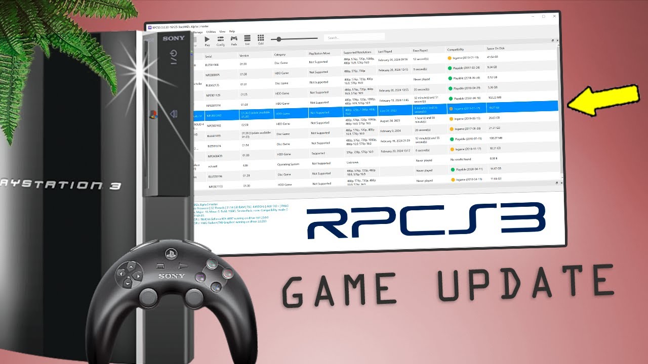 RPCS3/PS3: El Truco para Mantener tus Juegos al Día sin Esfuerzo - YouTube