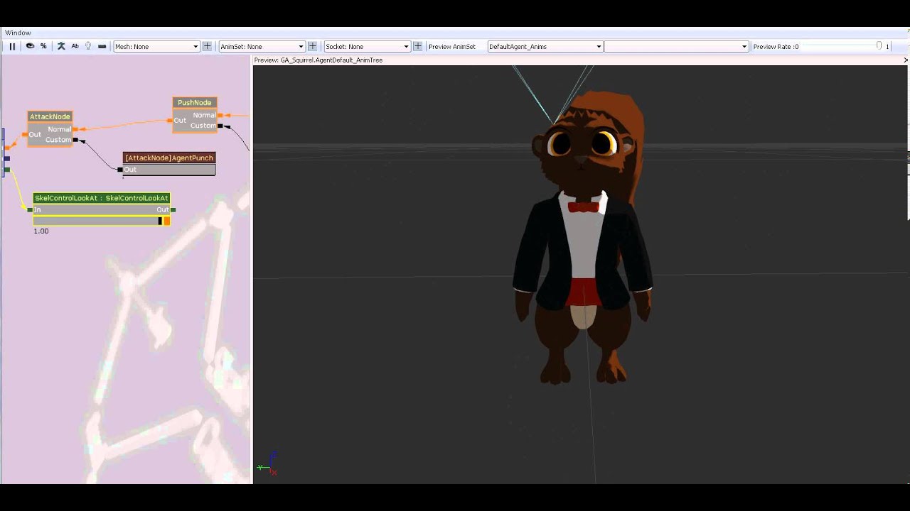 Butterfly Effect Game: Skeletal Control Look At - YouTube