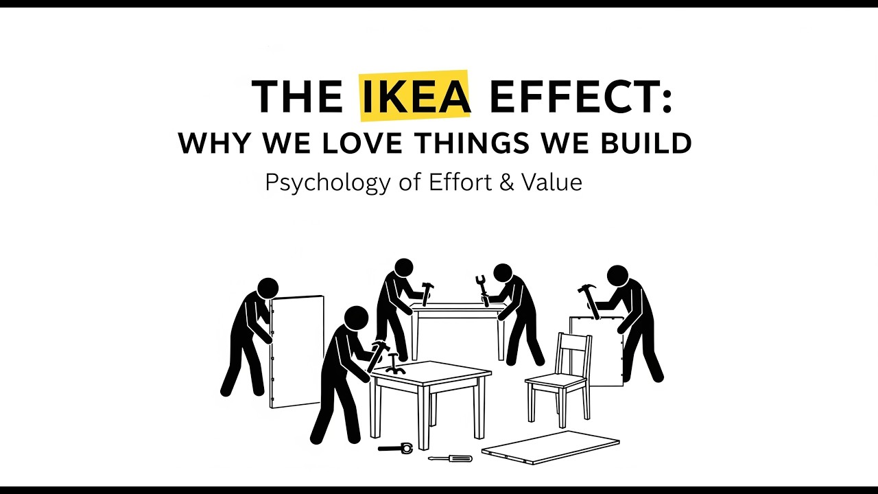 The IKEA Effect: Why We Love Things We Build | Psychology of Effort ...