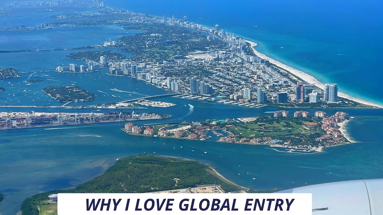 Why I love Global entry - Miami International - Time from landing to ...