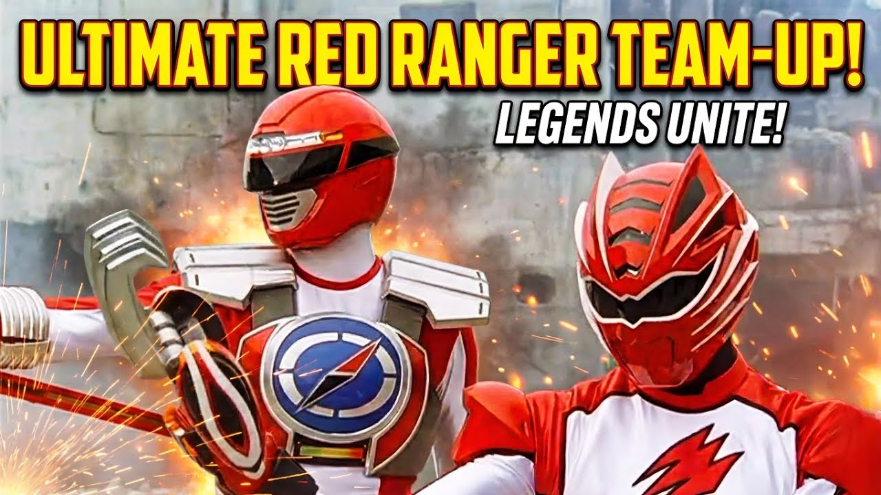 Power Rangers Operation Overdrive & Jungle Fury Red Rangers Unite - YouTube