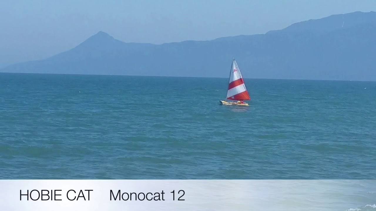 Hobie Monocat 12 hobie cat - YouTube